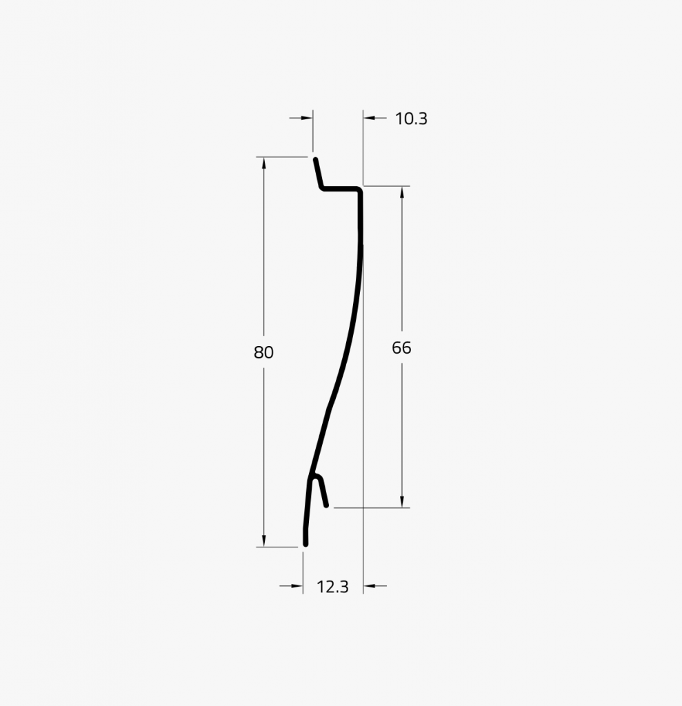 VZ-050 - Perfil Alumínio