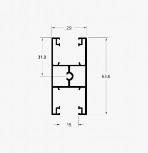 CHR-031 - Perfil Alumínio