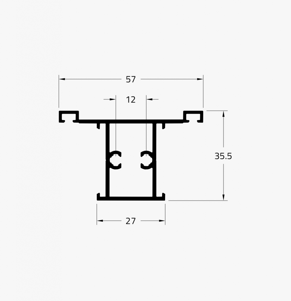 CHR-896 - Perfil Alumínio