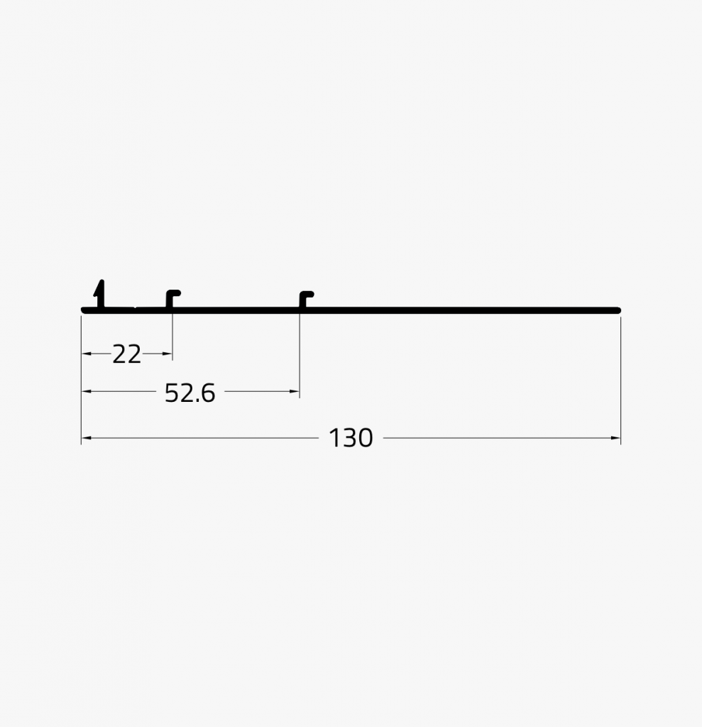 CM-175 - Perfil Alumínio