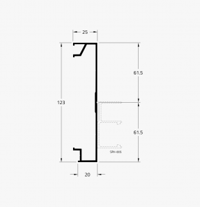 SPH-003 - Perfil Alumínio