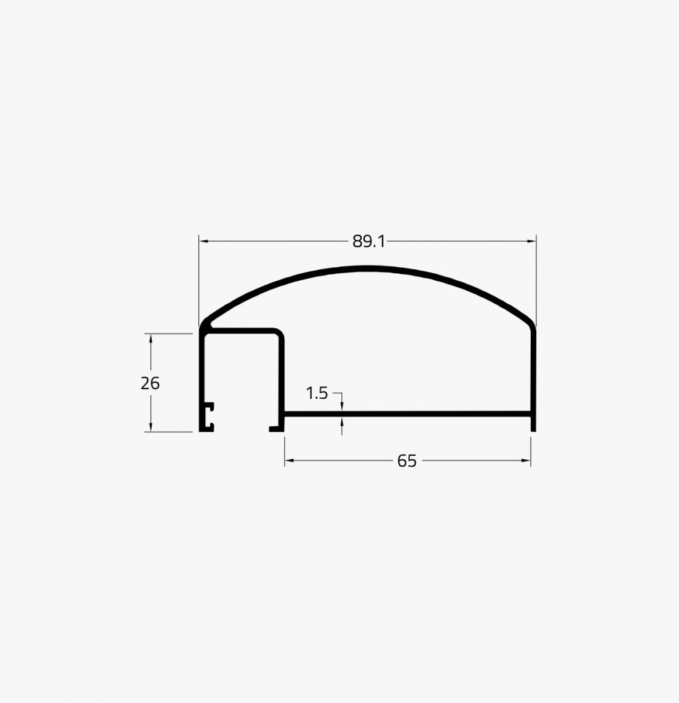 CG-202 - Perfil Alumínio