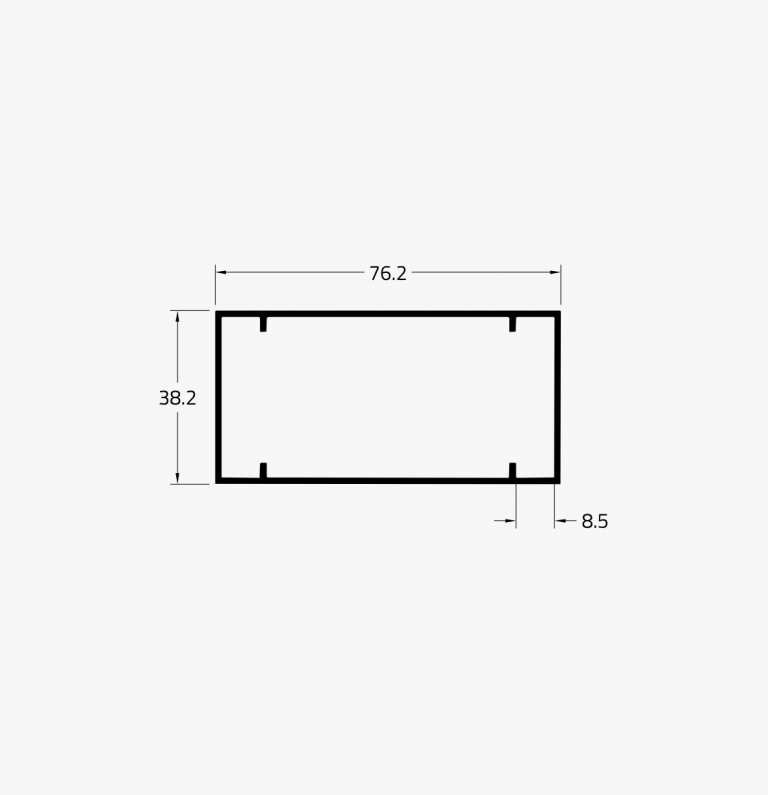 PC-003 - Perfil Alumínio