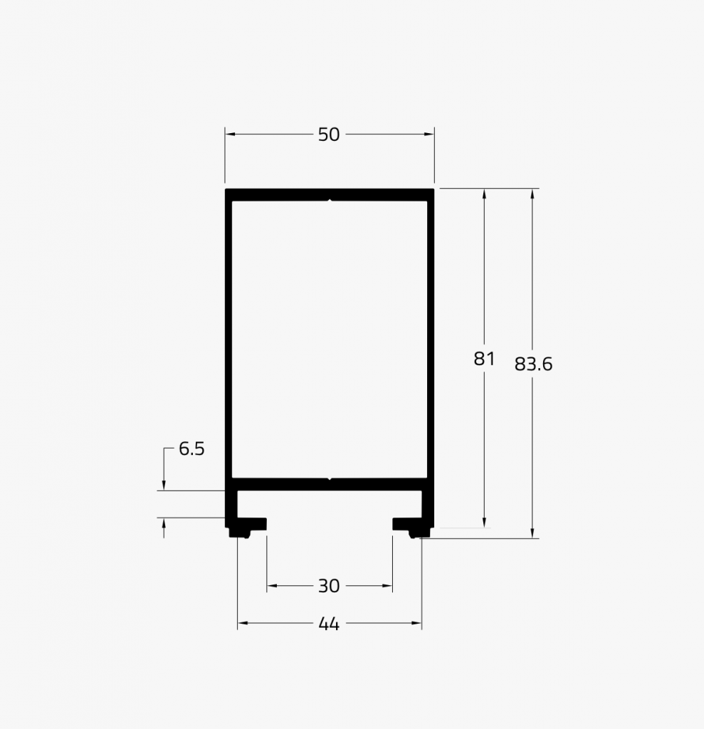GP-022 - Perfil Alumínio