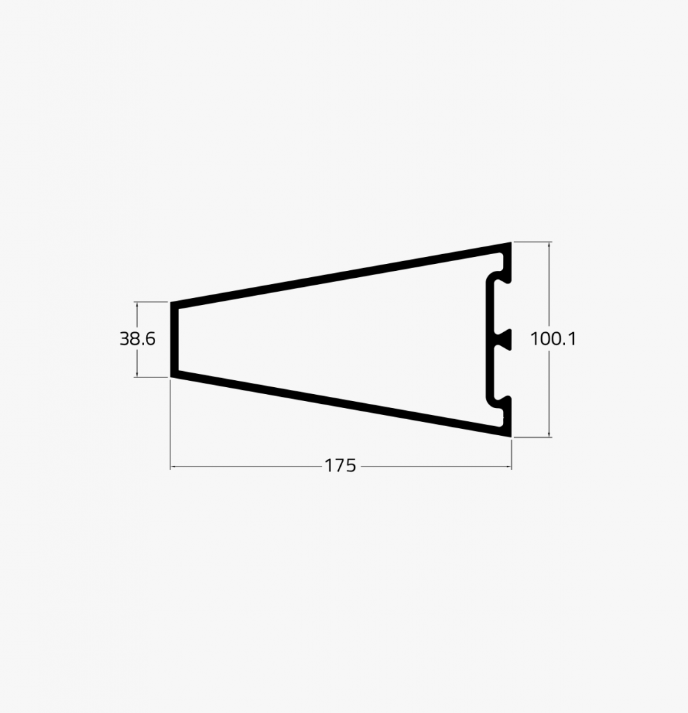 PS-312 - Perfil Alumínio