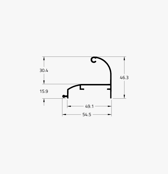 SV-011 - Perfil Alumínio